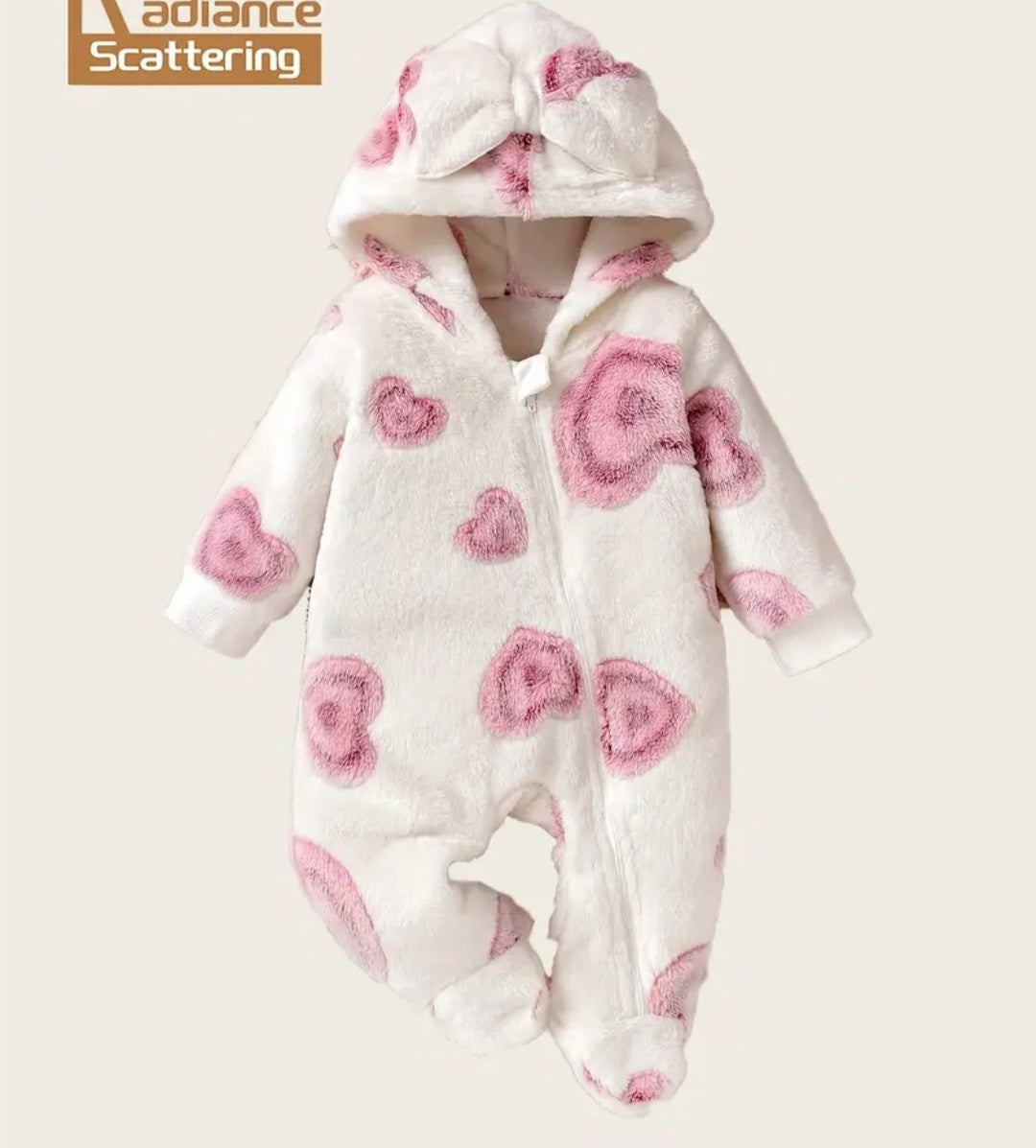 Mameluco Pink Hearts para reborn para 18 y 20 pulgadas – LadybugMX