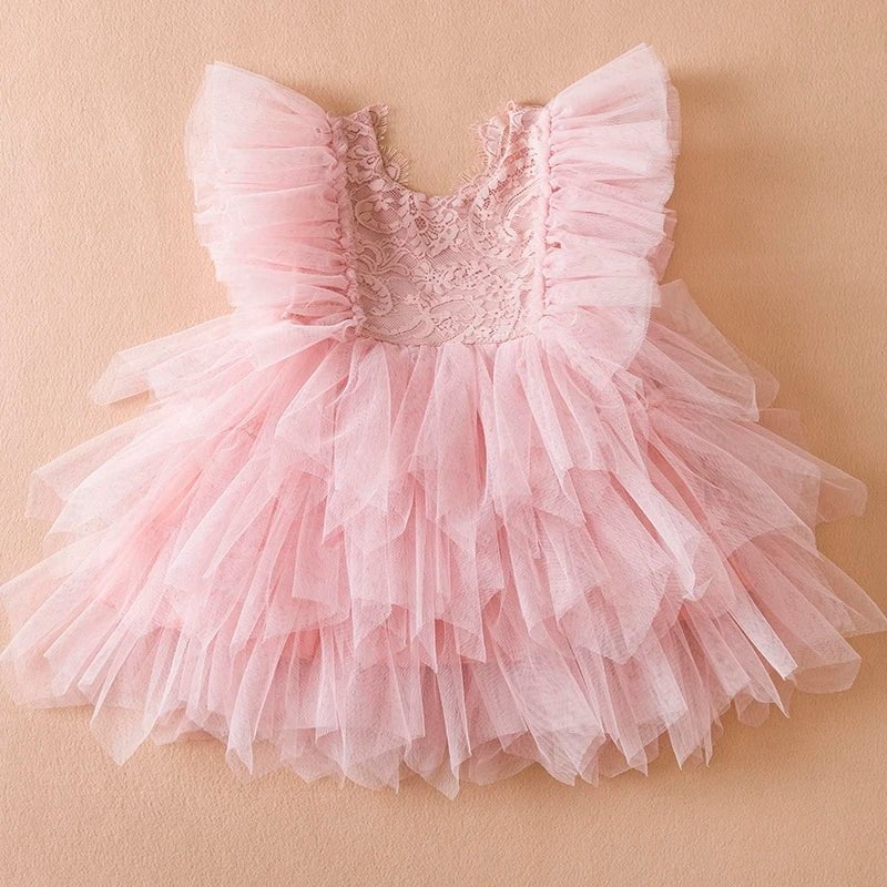 Fashion Girl Tutu Dress Rosa – LadybugMX